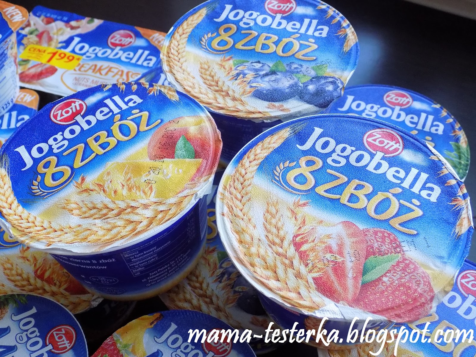 mama-testerka: Testujemy jogurty Jogobella... #porcjaradosci