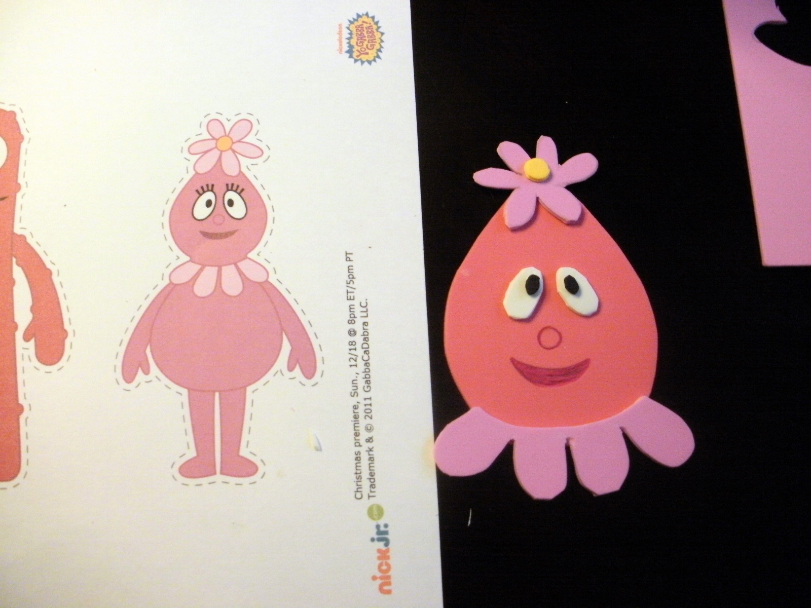 Double Smiles Craft Page: Crazy for Yo Gabba Gabba