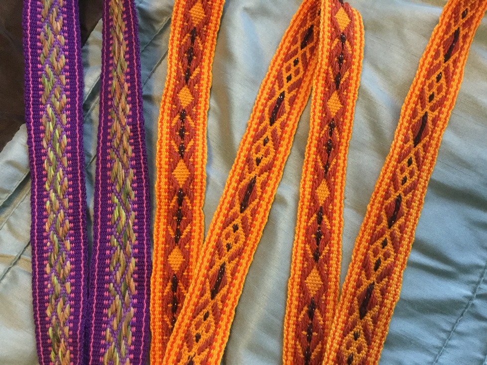 WEAVING FOR FUN: Color and Pick-Up Inkle Weaving