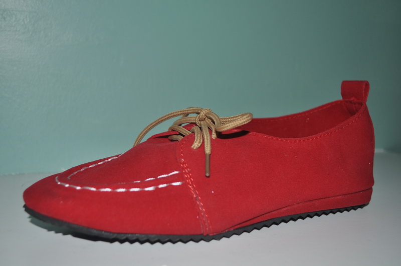 Rough Diamond KL: Striking Flatty Flats - Red Flatty Flats