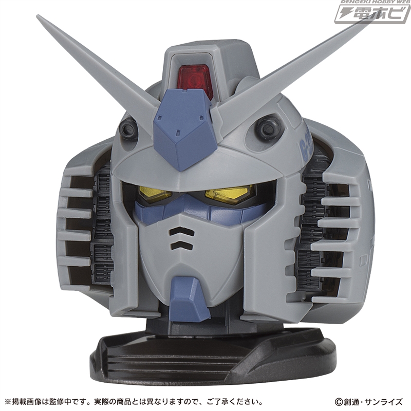 Exceed Model Gundam Head Vol. 1 Sample Images by Dengeki Hobby