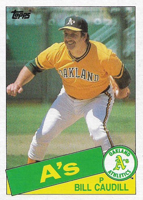 1985 Topps: #685 - Bill Caudill