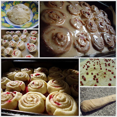 Todo caserito: Redonditos de canela y frutos rojos