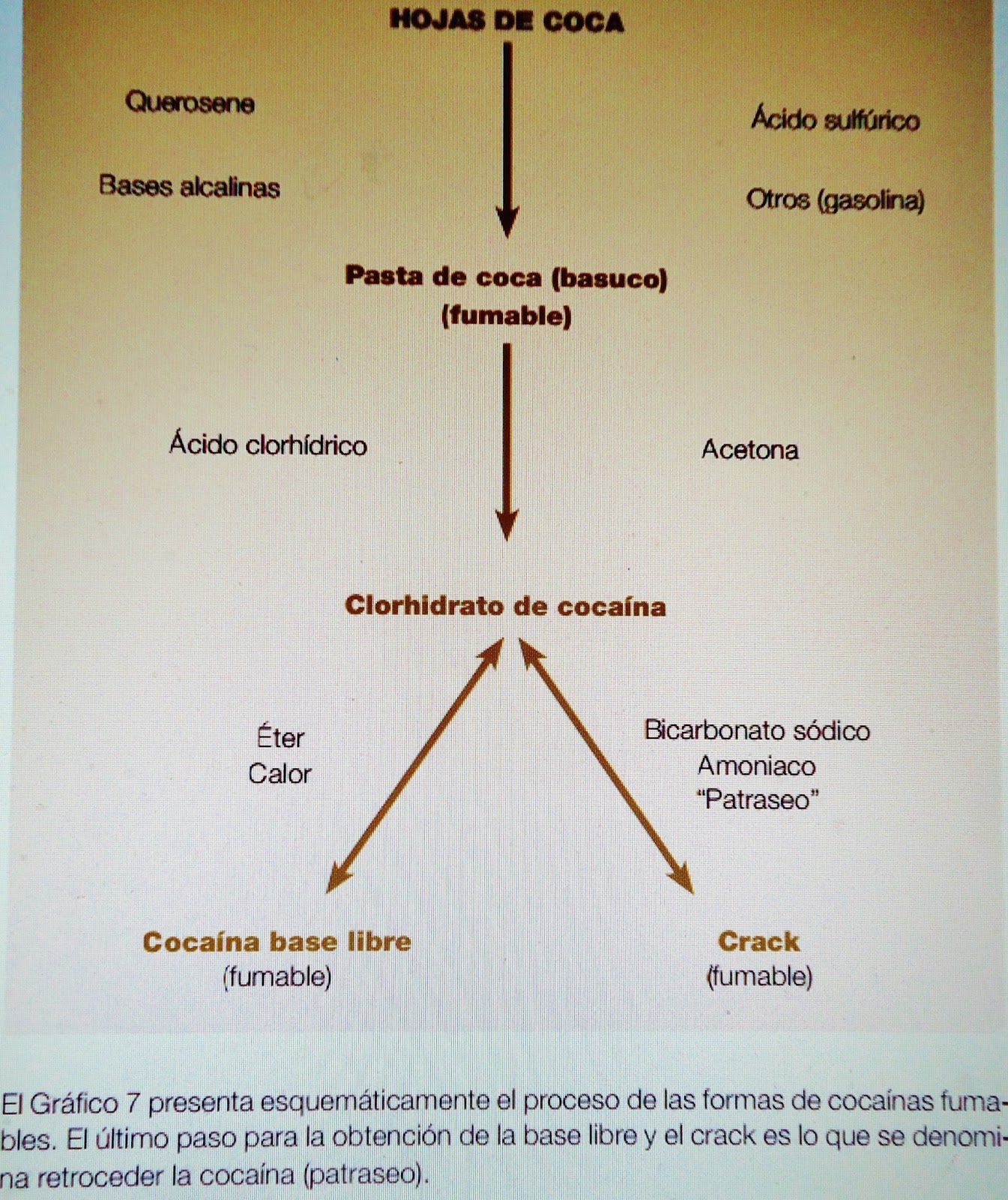 Droga Para que saiba: Pasta Básica de Cocaína Cuatro décadas de ...