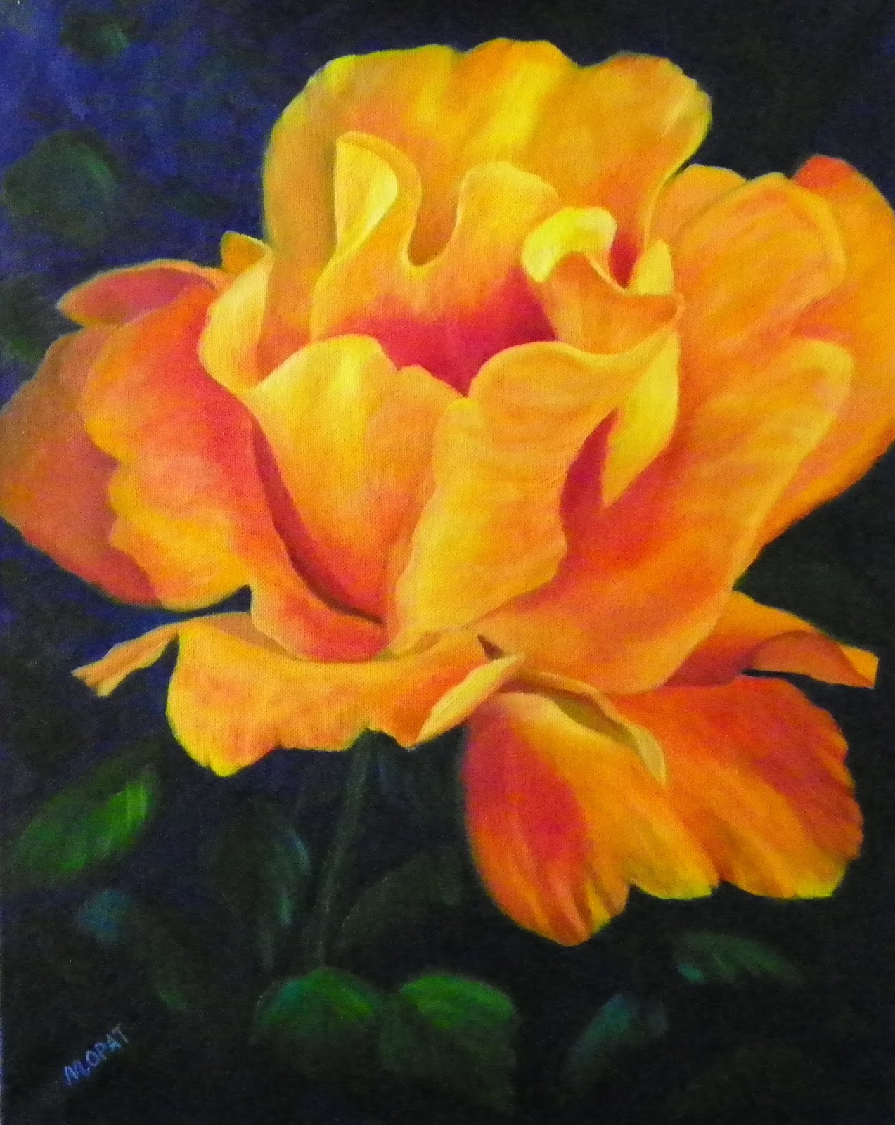 Still Life Artists International: "Tangerine Explosion" Contemporary ...