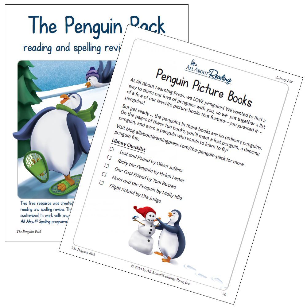 The Penguin Pack from All About Learning Press {December Promo ...