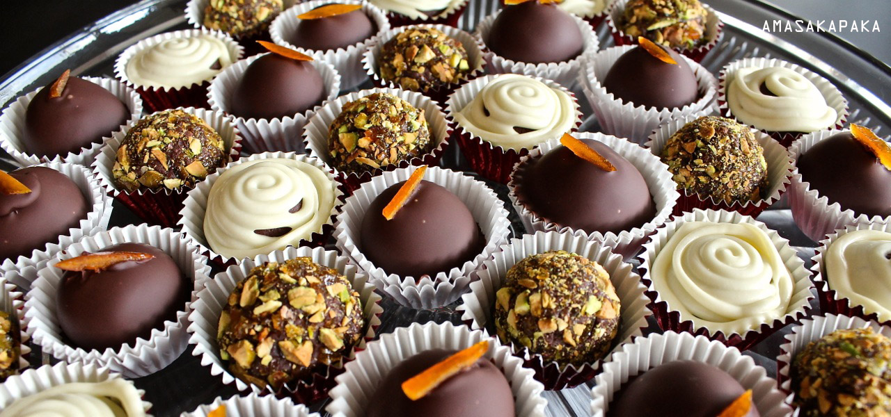 AMASAKAPAKA: TRUFAS: RECETA BÁSICA Y ALGO MÁS