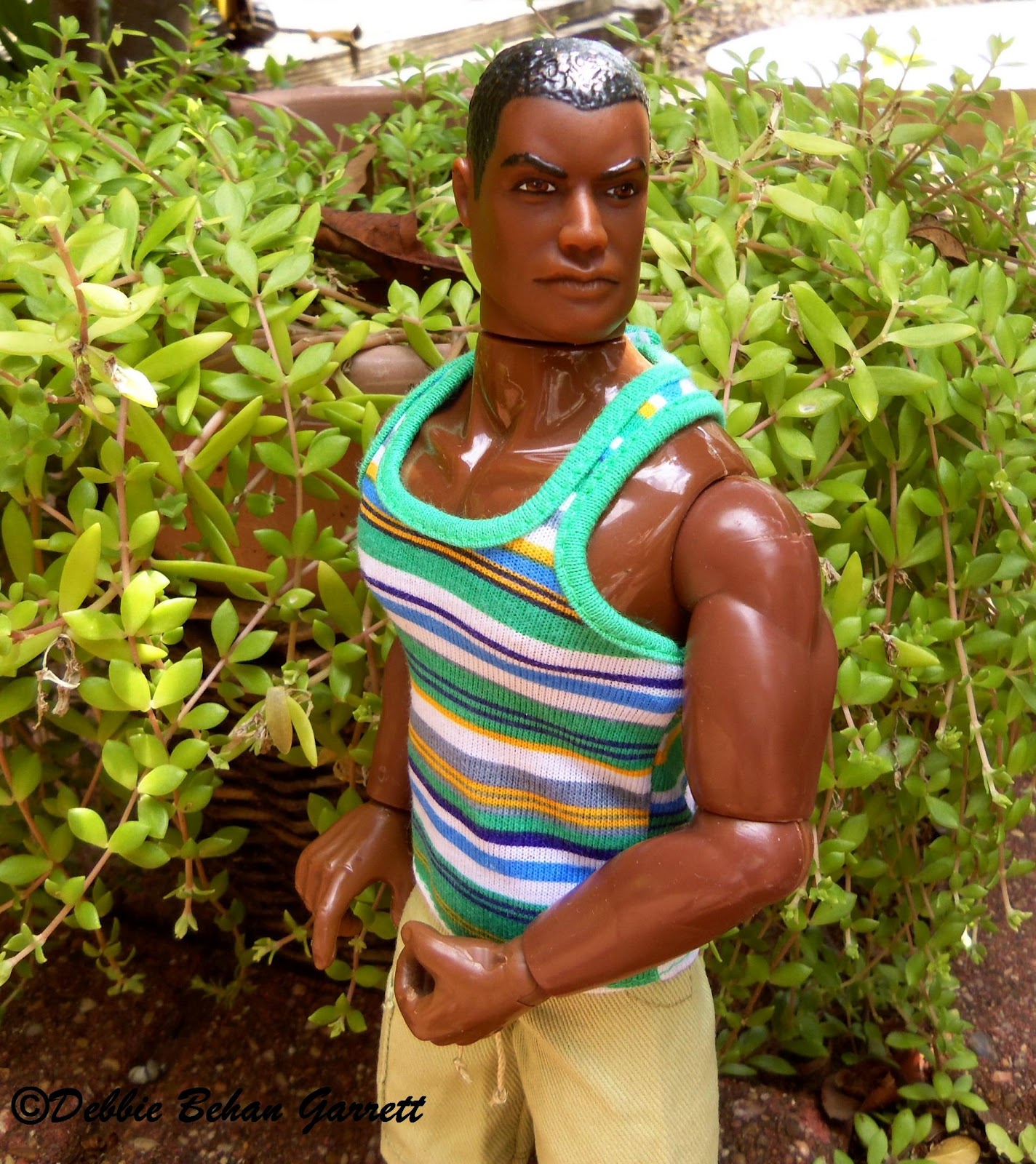 Black Doll Collecting: Muscle-Bound Man's Surpise Gift