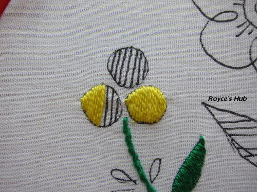 Royce's Hub: How to Satin Stitch a Circle