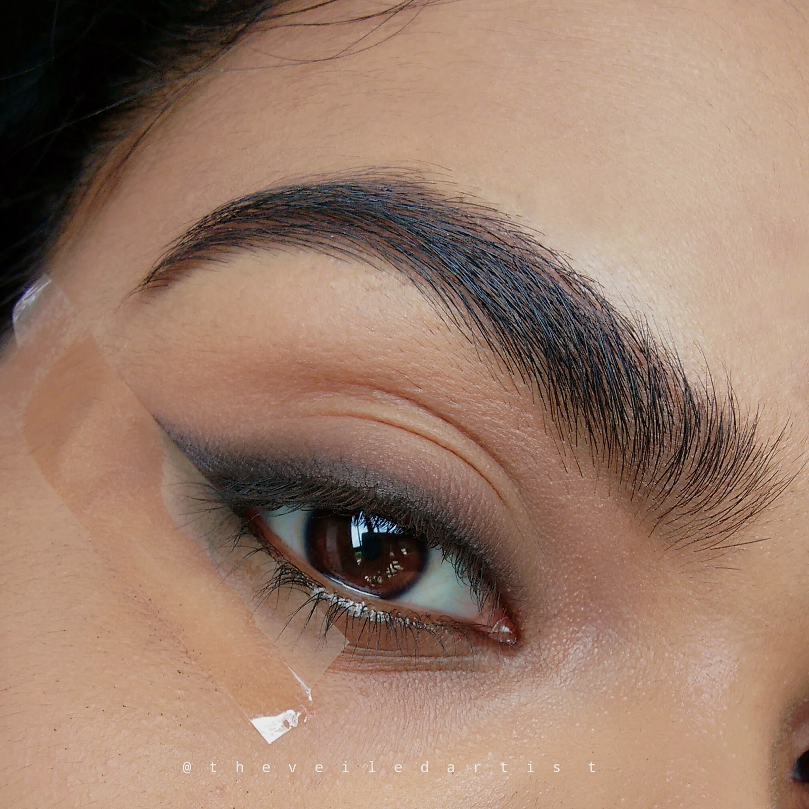 Step by Step Smokey Winged Liner Tutorial - The Veiled Artist