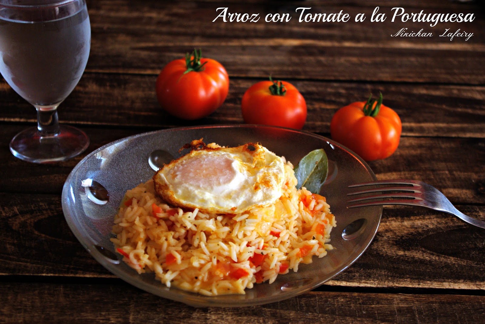 Arroz con Tomate a la Portuguesa - Recetas de una Gatita Enamorada