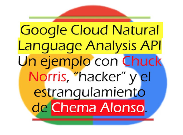Un informático en el lado del mal: Google Cloud Natural Language ...