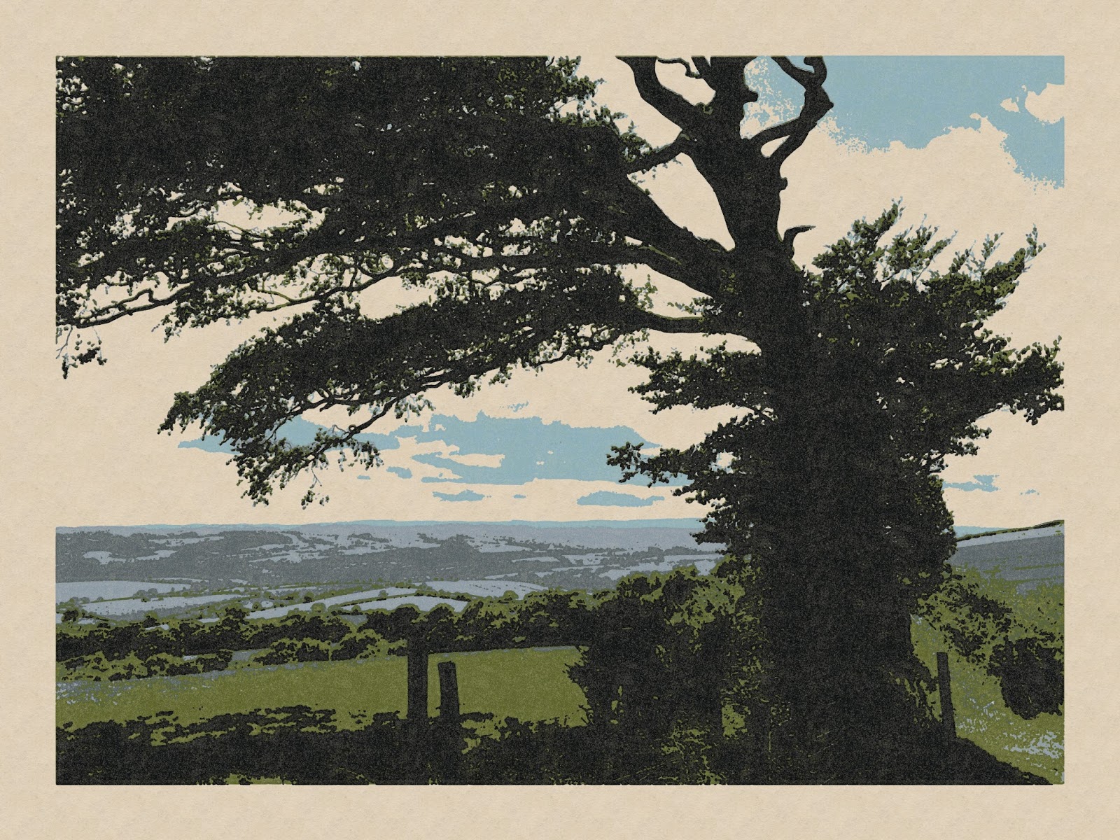 Images of, and from, Raddon Top, Devon