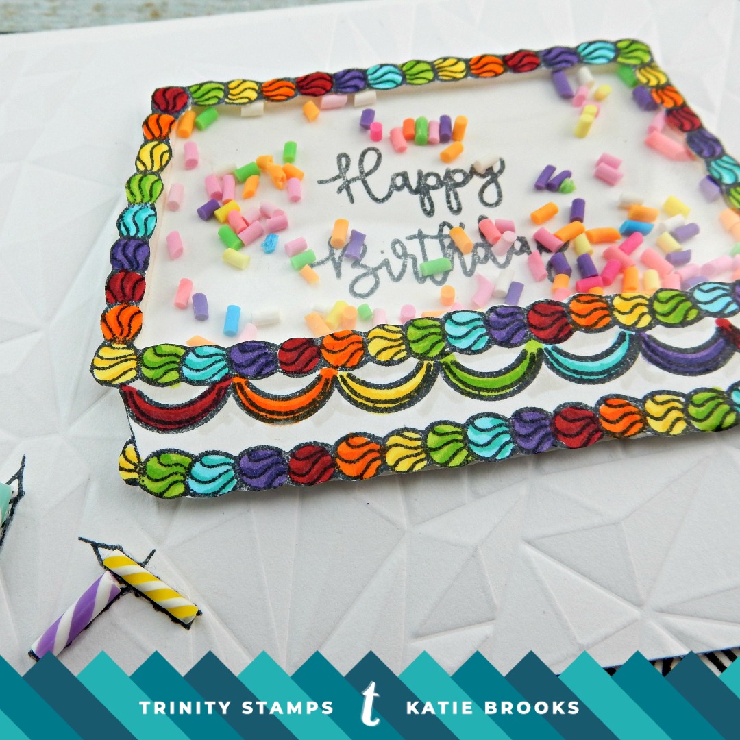 KB Stamps: Birthday Cake Shaker