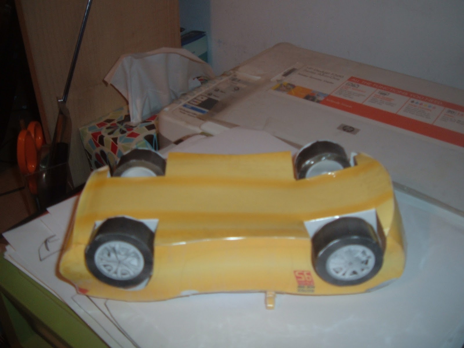 papermodelmatersexclusive's: the all new cars 3 CRUZ RAMIREZ PAPERCRAFT ...