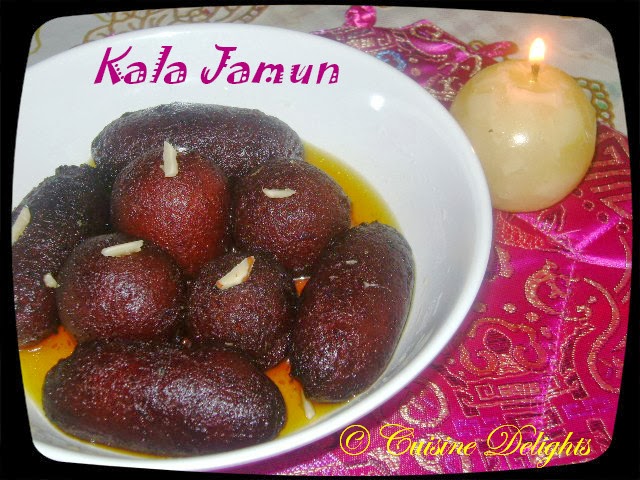 Diwali Treats ~ Bengali Famous Sweets Kalo Jaam or Kala Jamun - Cuisine ...