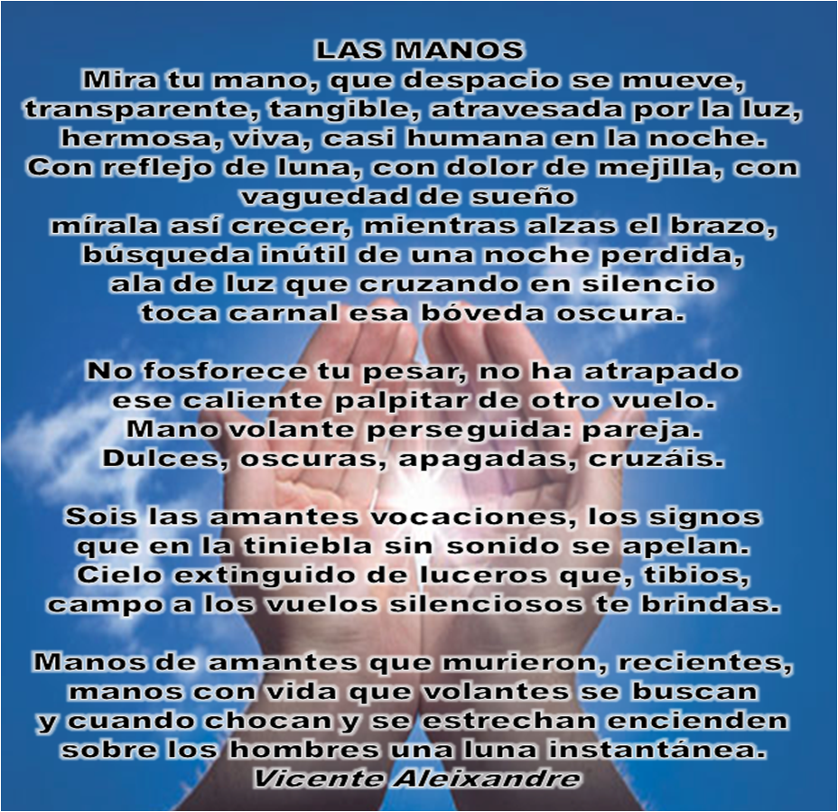 LAS MANOS COMO LIENZO
