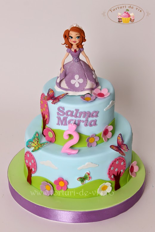 Torturi de vis: Tort Printesa Sophia pentru Salma