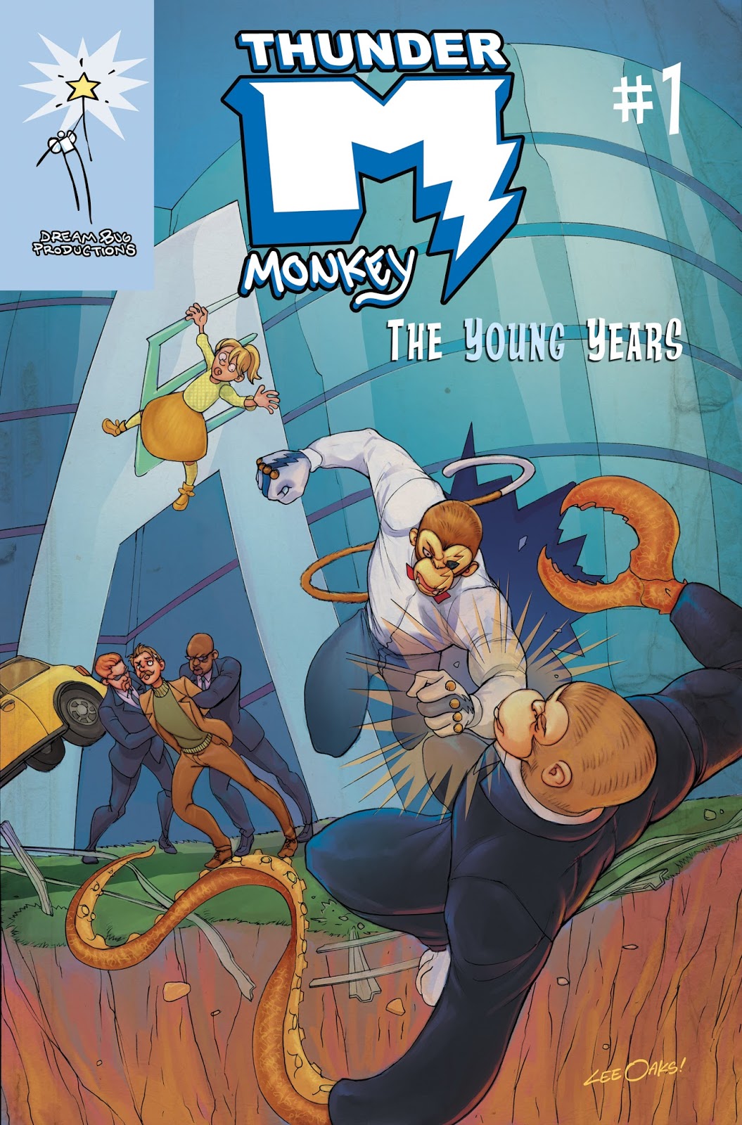 LEE OAKS!: Thunder Monkey The Young Years #1 is available!