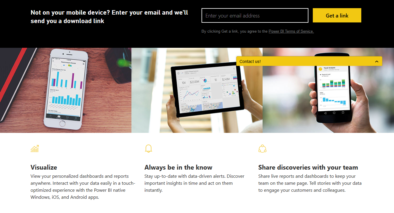 Power BI Desktop puts visual analytics at your fingertips