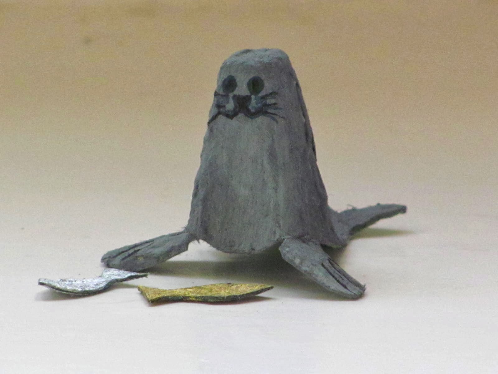 Jumble Tree: Egg box seals that ain't Arf! easy...