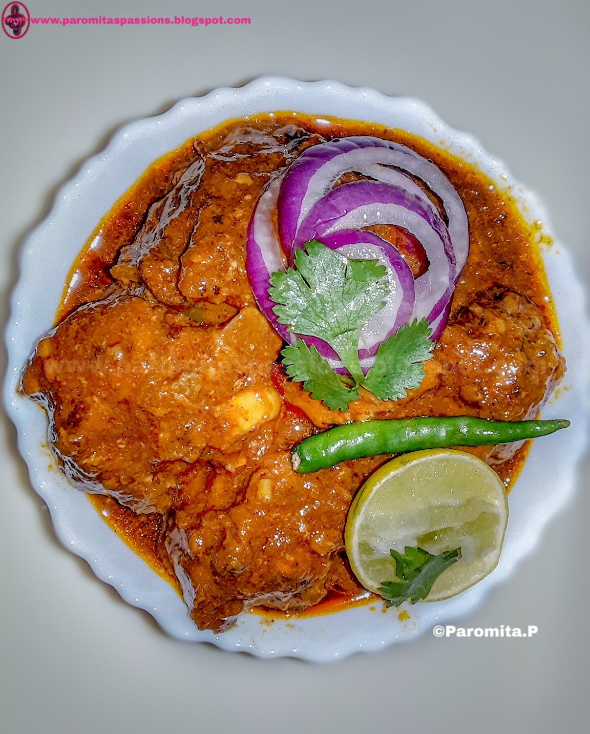 Chicken Do Pyaza - Paromita's Passions