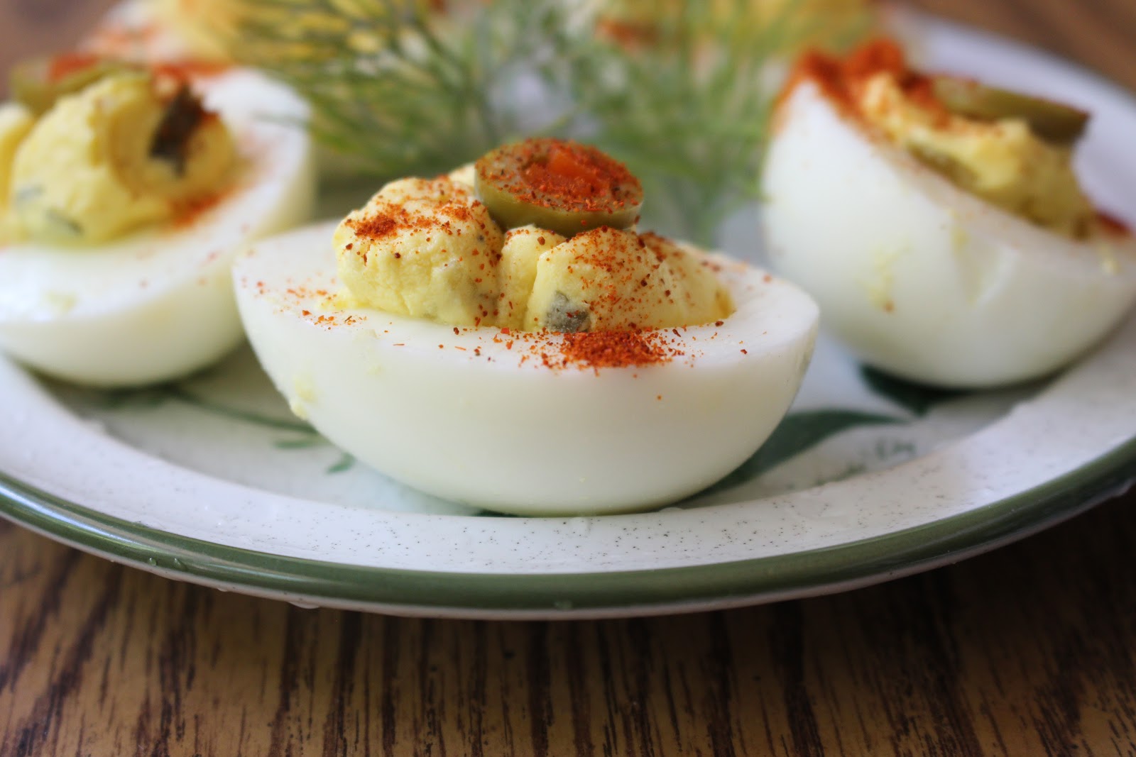 A Southern Grace: angeled eggs