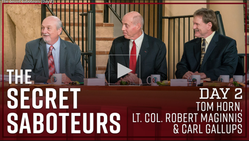 Love For His People: The Secret Saboteurs (Day 2) - Carl Gallups, Lt ...