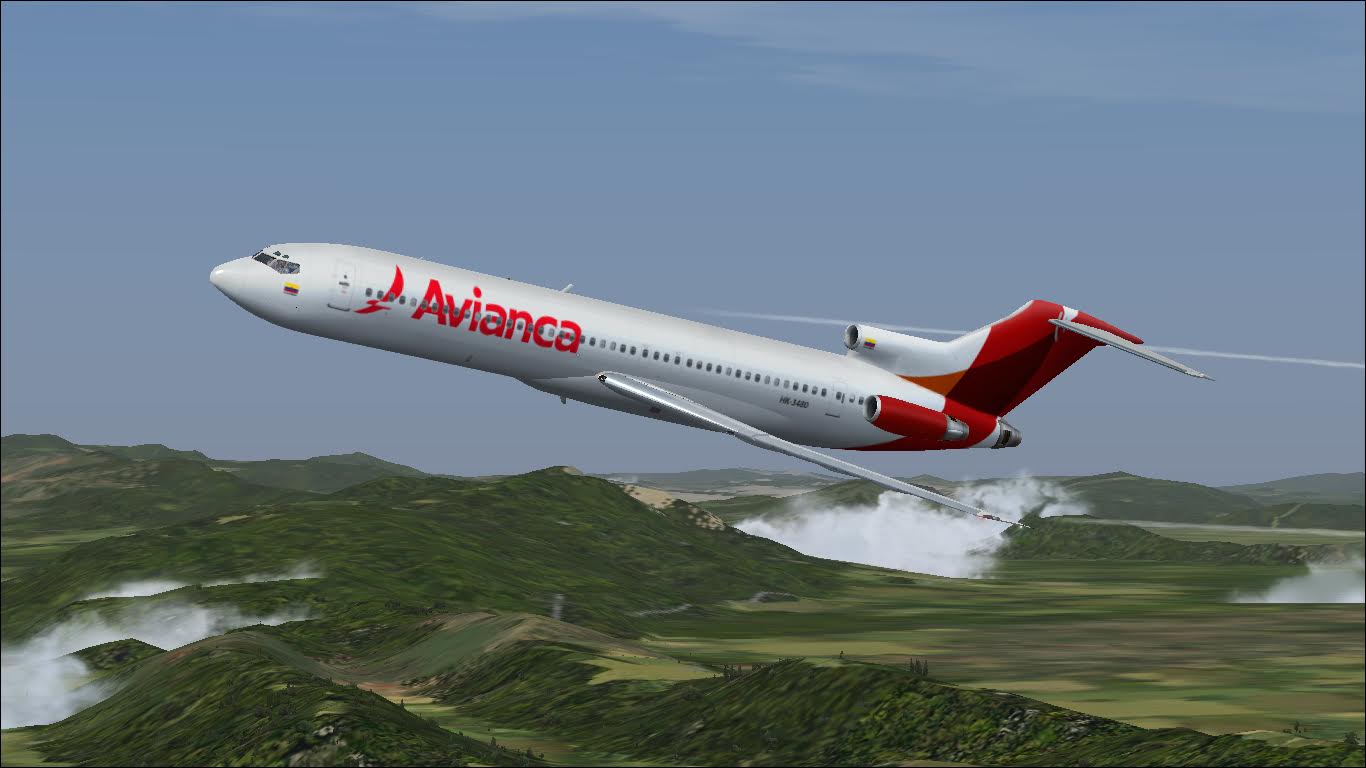 Boeing 727-200 Textura Avianca NL
