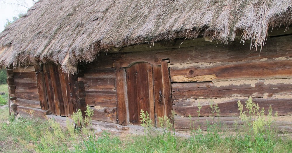 folkowy dom: Stara piękna obora