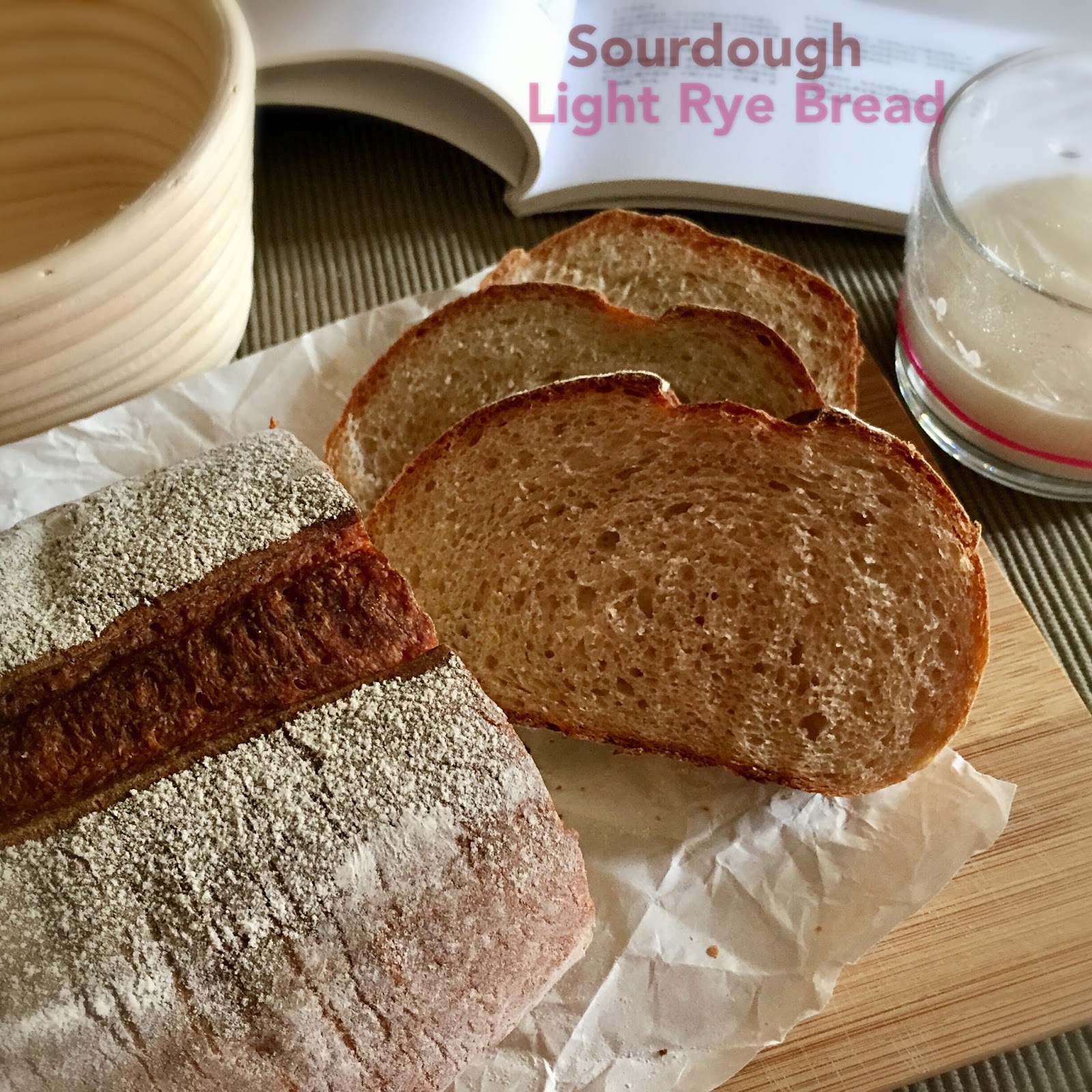 My Mind Patch: Sourdough Light Rye Bread 酸种轻裸麦面包