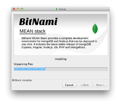 Bitnami mean stack environment - lopezapartment