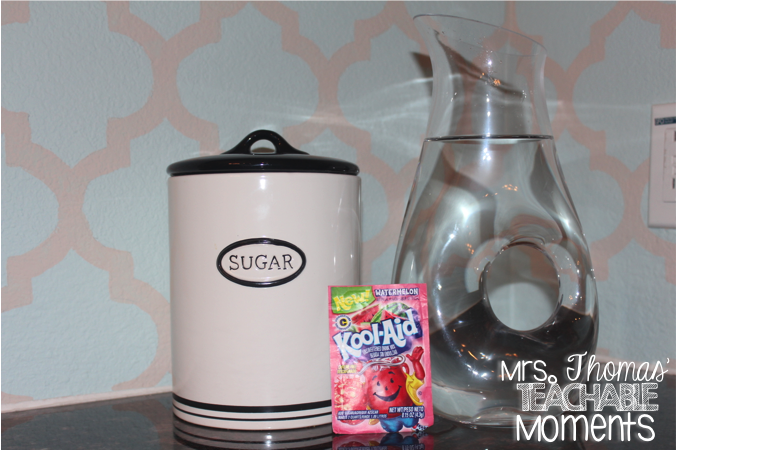 Mrs. Thomas' Teachable Moments: Mixtures and Solutions Experiment