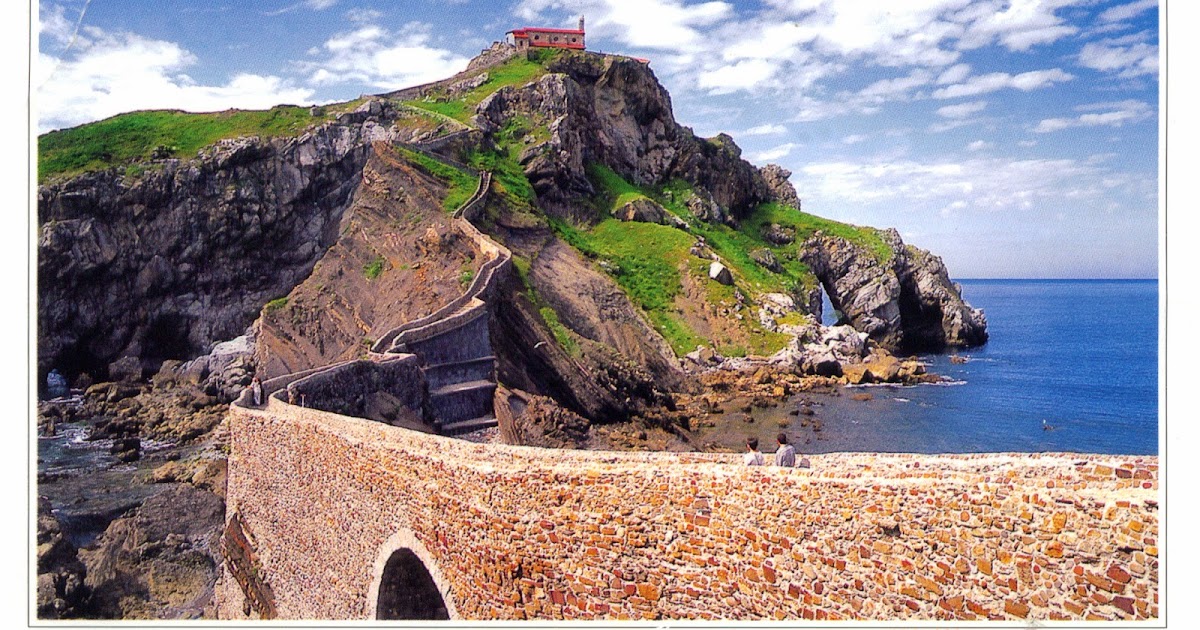 WORLD, COME TO MY HOME!: 0704 SPAIN (Basque Country) - Gaztelugatxe Islet