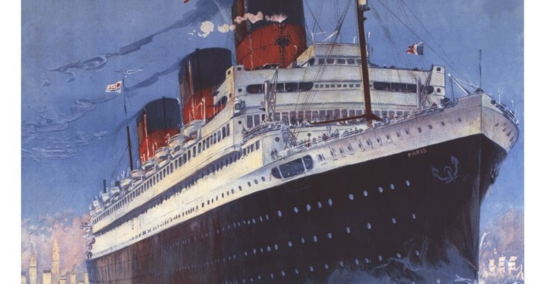 ERA DE OURO DOS NAVIOS: SS Paris - O Navio Que Começou Uma Geração de ...