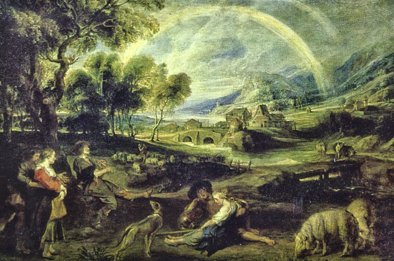 Peter Paul Rubens Landscape with Rainbow ~ High resolution Art photos ...