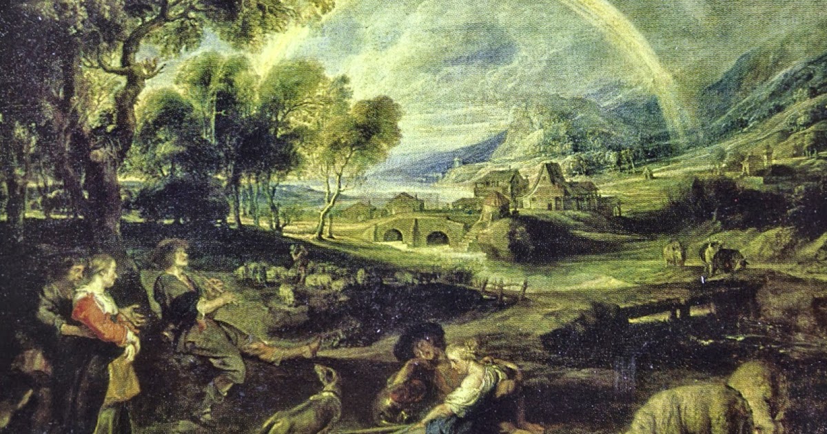 Peter Paul Rubens Landscape with Rainbow ~ High resolution Art photos ...
