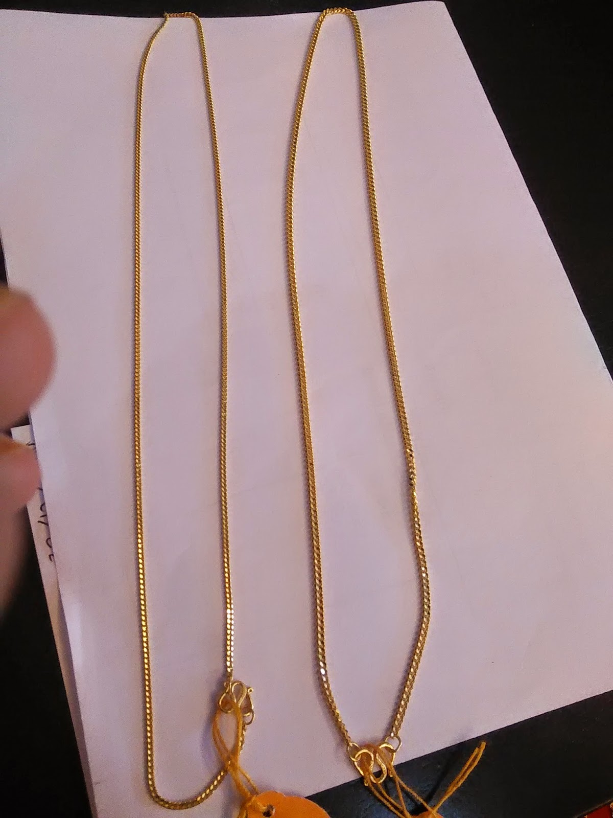 RANTAI LEHER EMAS 916 ~ KEDAI EMAS MUHAMAD RAPI BIN RANI