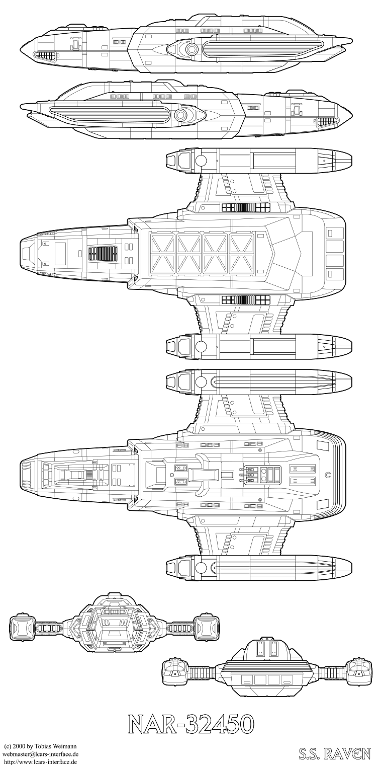 Guia de naves estelares: Tipo Raven
