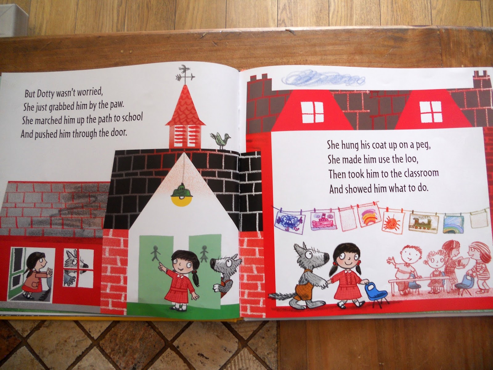 Missus B's Picture Book Reviews: Whiffy Wilson The Wolf who wouldn't go ...