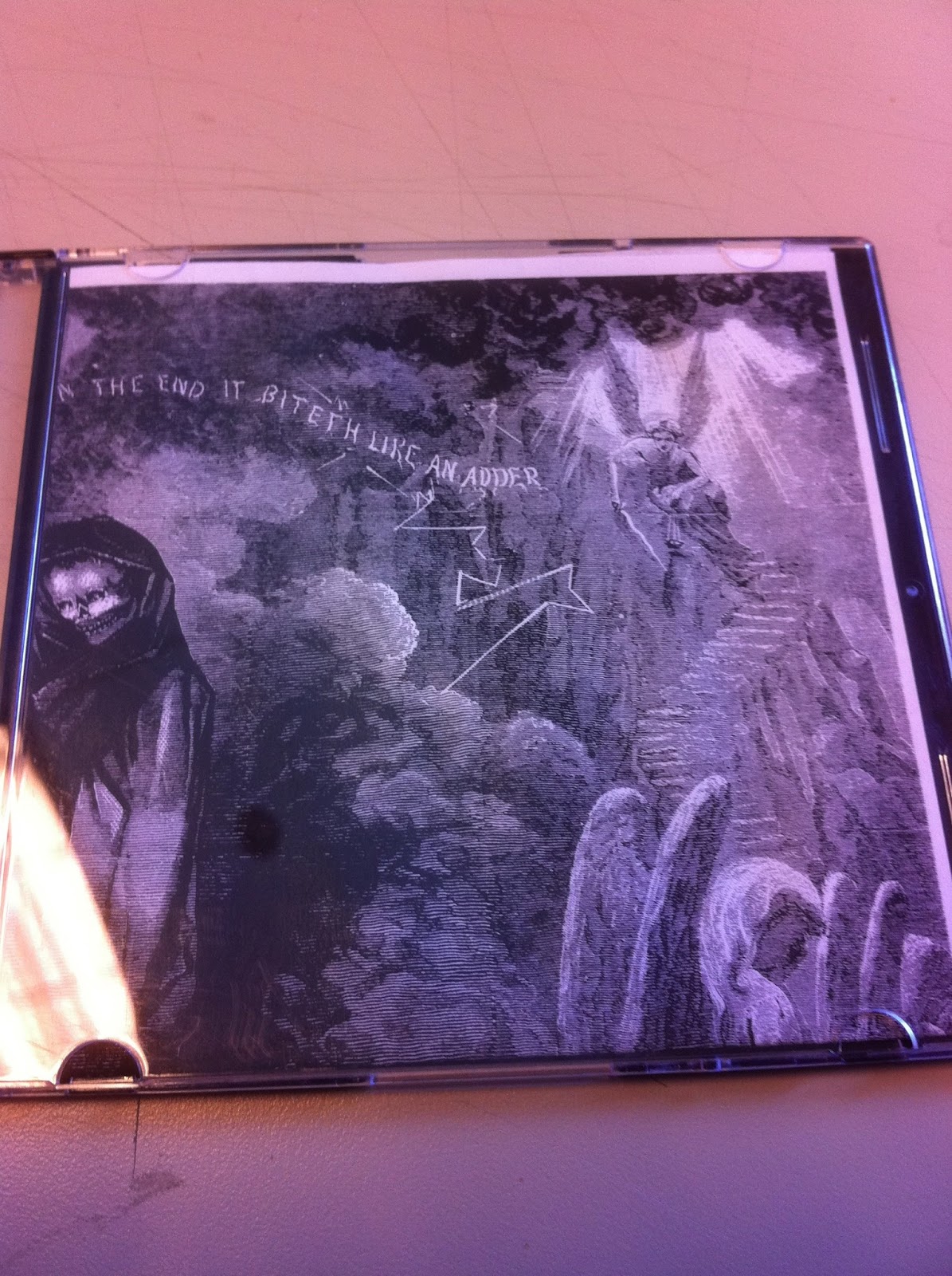 Clell Miller CD-R Label