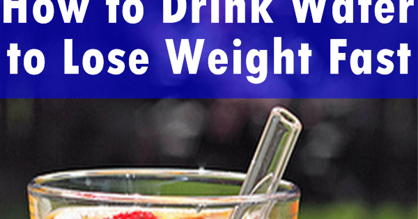 How to Drink Water to Lose Weight Fast | Detox Feed