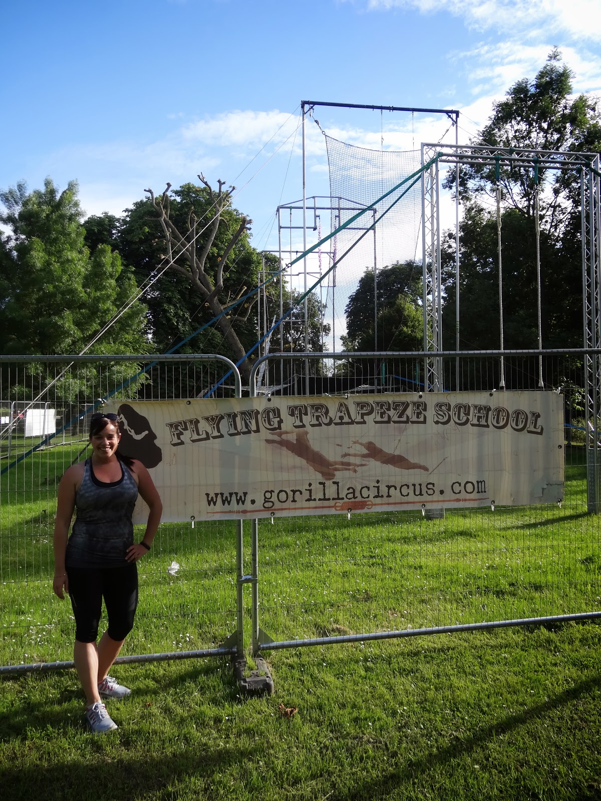 Flying Trapeze Lesson - The Runner Beans