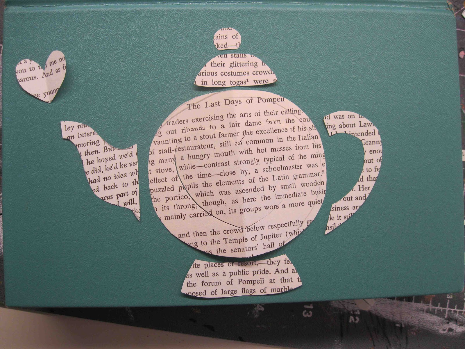 The Pea and Me: Work Day: New Paper Cuts