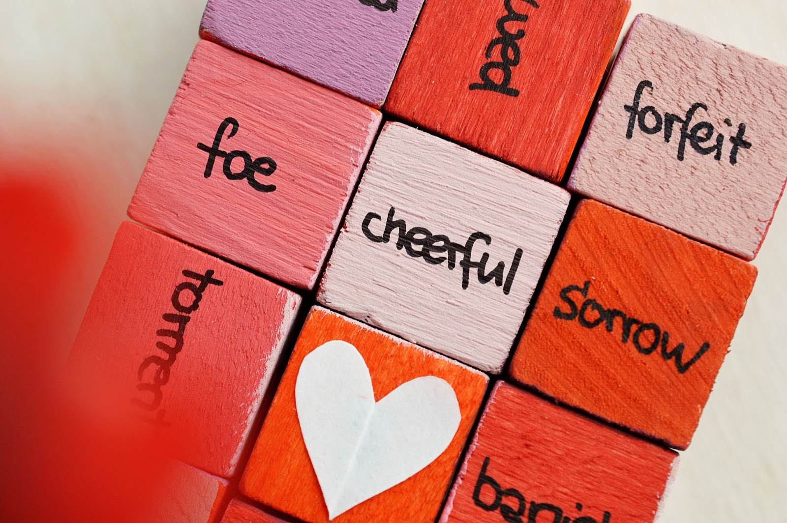 "thus with a kiss I die" | DIY STORY CUBES - Motte