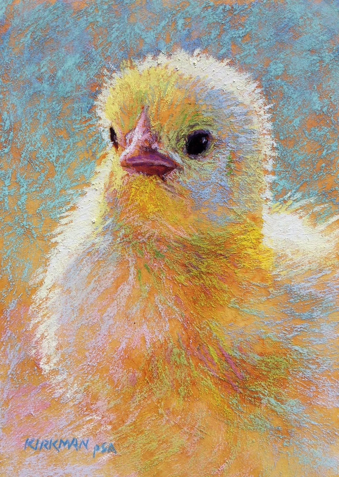 Rita Kirkman's Daily Paintings: Fluffy Stuff