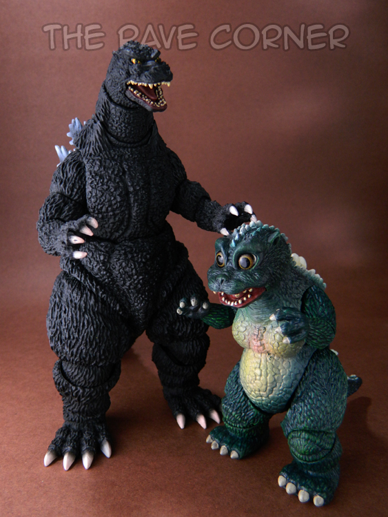 The Rave Corner: S.H. MonsterArts Little Godzilla Figure Review