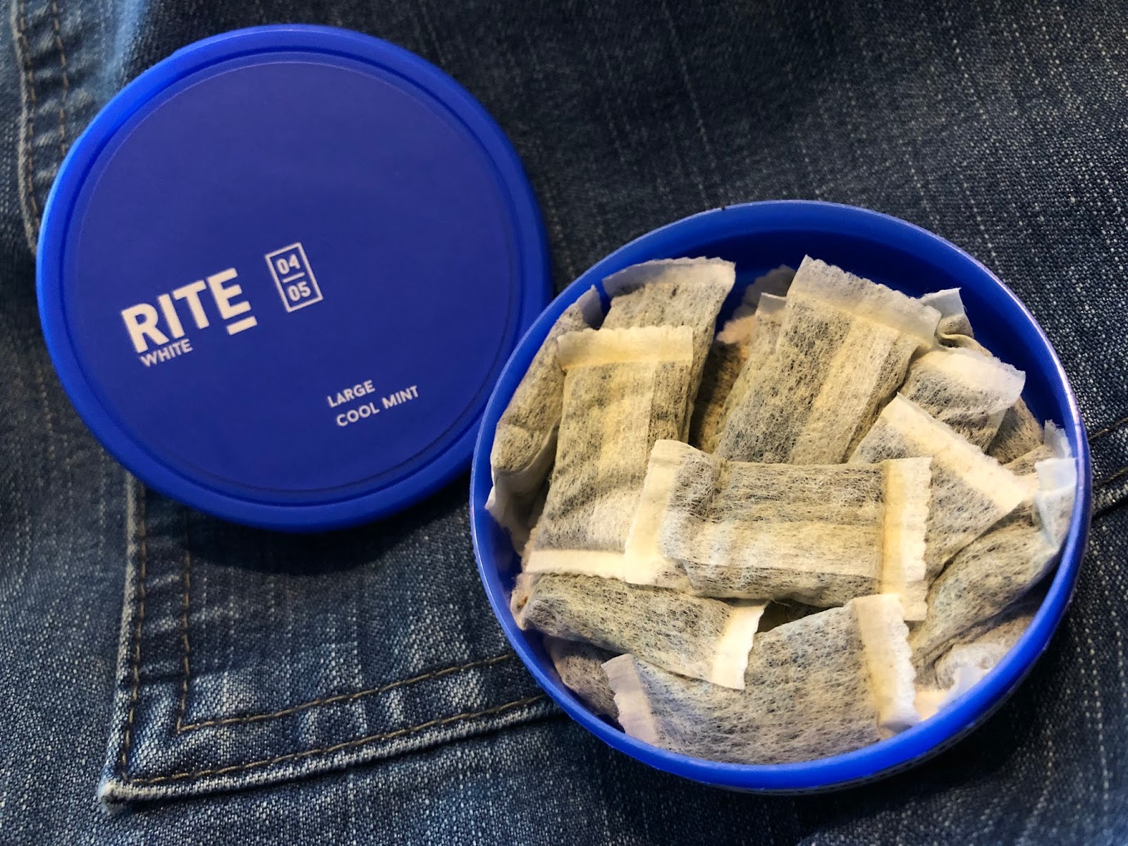 RITE Cool Mint (Slim & Large) Snus - Review. 15 May 2020.