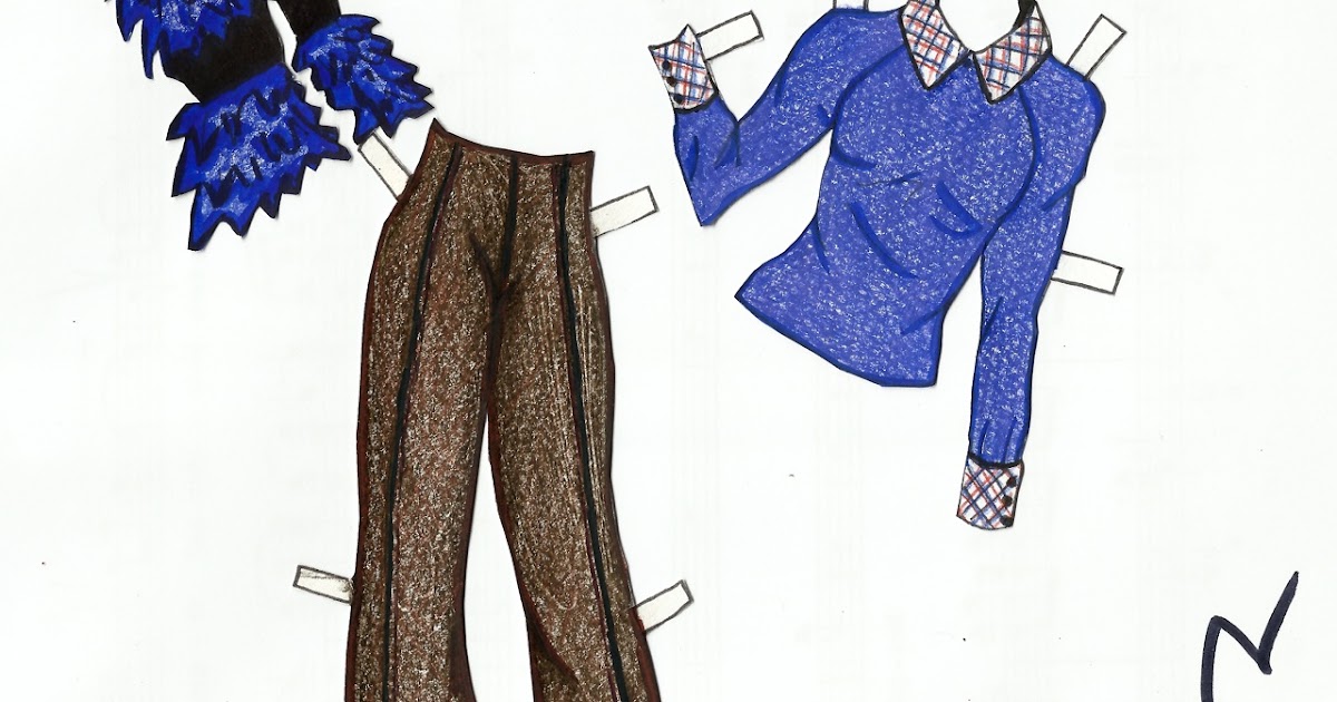 Of Dreams And Seams A Paper Doll Gets Dressed
