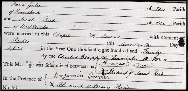 Our Loader & Northover Family Trees from Dorset, England.: PART 10:GALE ...